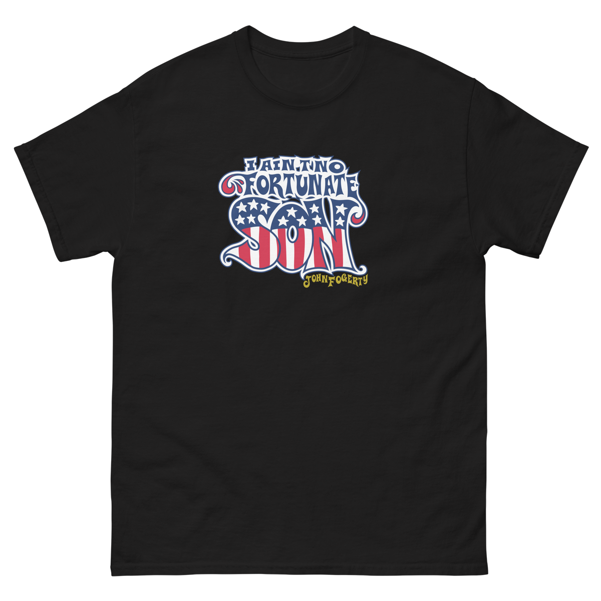 Fortunate Son T-shirt – Fogerty's Factory General Store